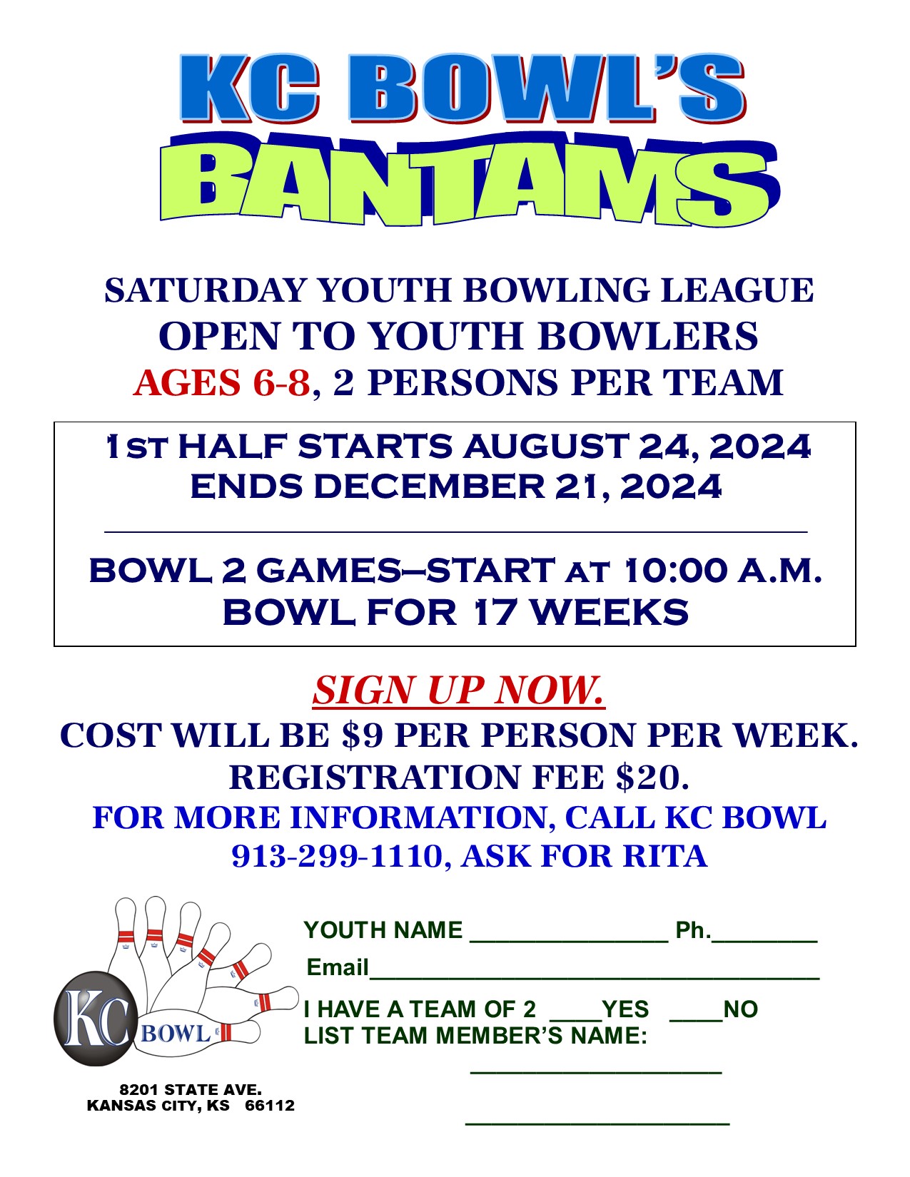 KC Bowl > Leagues